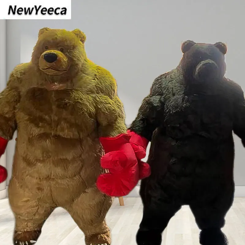 Black Bear Mascot Costume