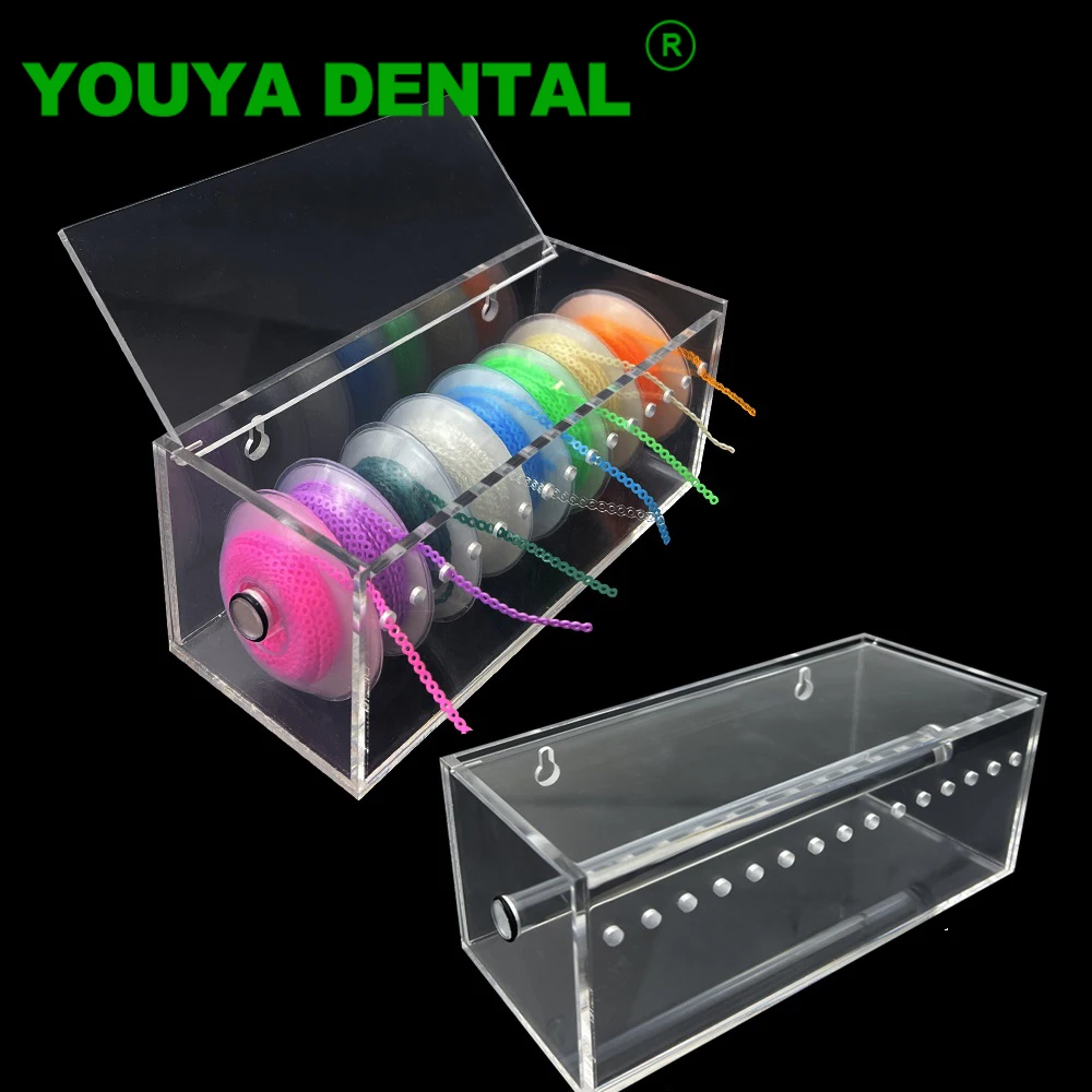 Dental-Orthodontic-Power-Chain-Dispenser-Acr-lico-Case-Caixa-De ...
