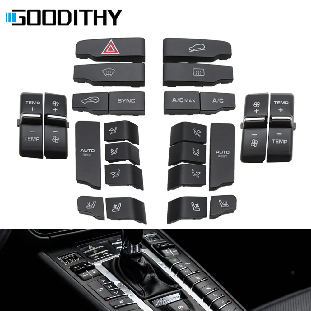 Car-Front-Rear-Console-Air-Conditioner-Temperature-AC-Vent-Volume ...