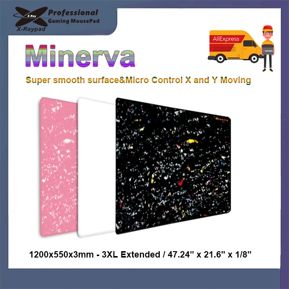 X-Raypad Minerva Gaming Mouse Pads, 1200x550x 3mm