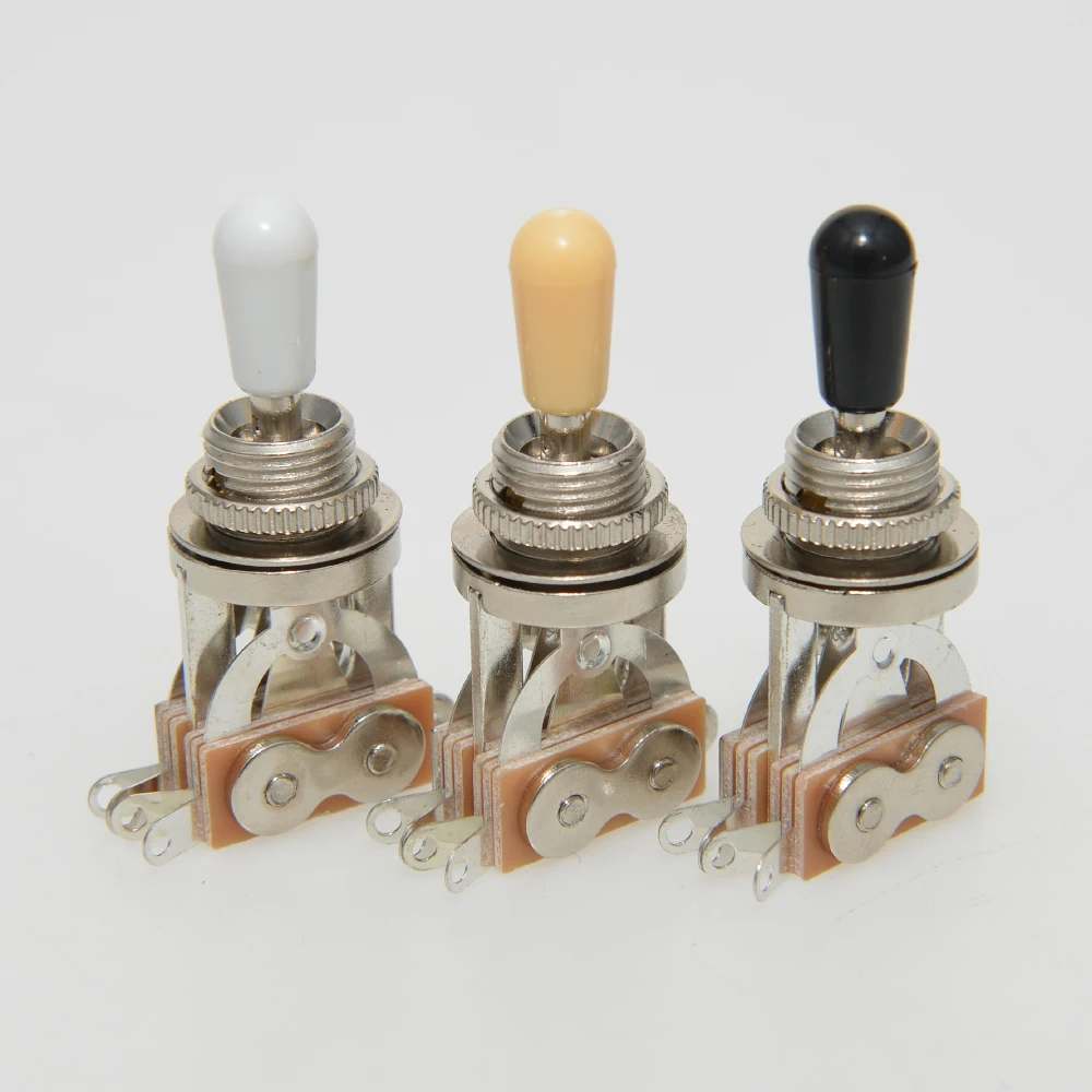1pcs 3 Way Toggle Switch for LP Guitar 3 Way Guitar Switch with Tip Cap ...
