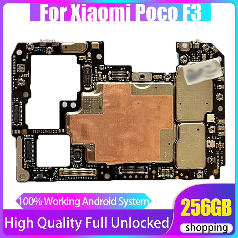 Good-Working-Mainboard-For-Xiaomi-Poco-F3-Motherboard-Google-Installed-Plate-For-Redmi-K40-100 ...