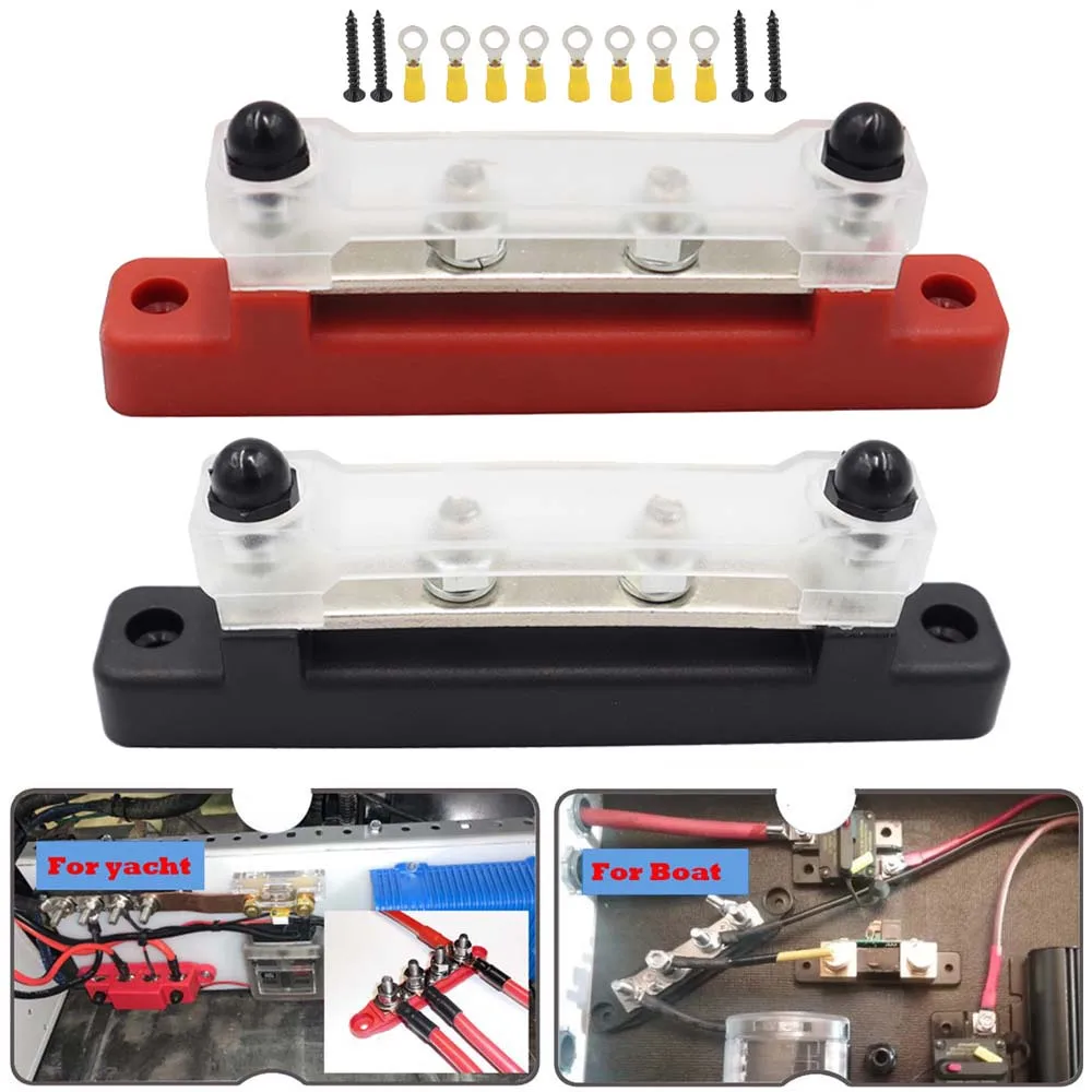 Universal-Car-Power-Distribution-Block-Bus-Bar-150A-M6-Buss-Bar-12v ...