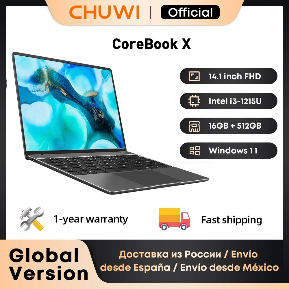 CHUWI-CoreBook-X-Gaming-Laptop-14-1-inch-FHD-IPS-Screen-Intel-Six-Cores ...