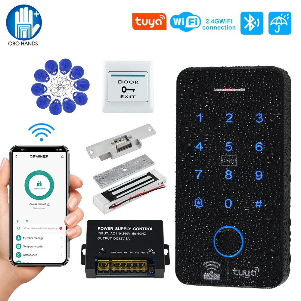 Kits-de-sistema-de-Control-de-acceso-al-aire-libre-con-Wifi-Bluetooth ...