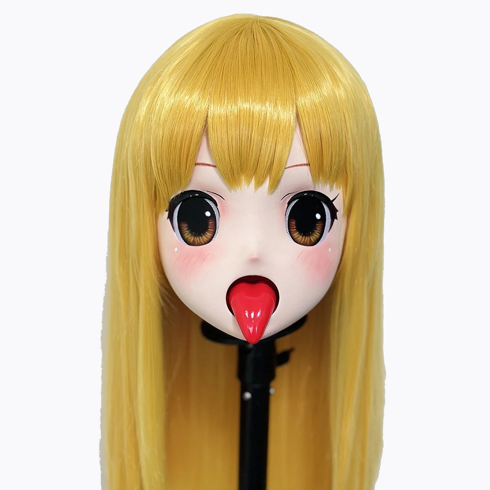 (STK011) Stock PLA Material Full Head Lockable Crossdress Male to ...
