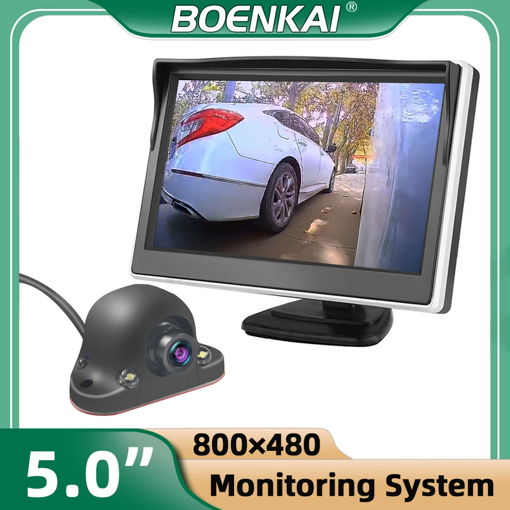 Boenkai Car Blind Spot Camera System Front Right Left Rear View Camera ...