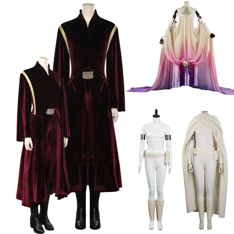 Padme-Naberrie-Amidala-Cosplay-Costume-Dress-Cloak-Outfits-Halloween ...