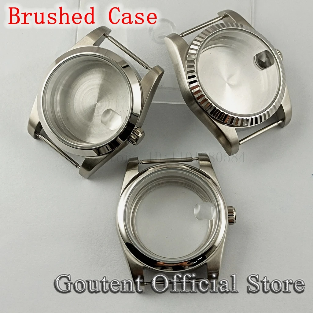 36mm Watch Case Sapphire | 36mm Miyota Watch Case | Miyota 8215 Watch ...