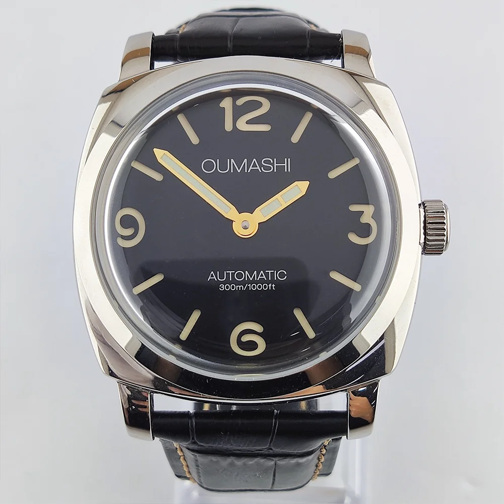 46mm watch bubble glass watch ST3600 movement watch automatic ...