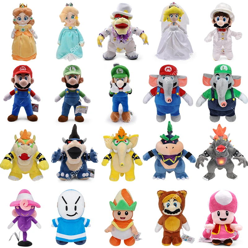 Hot-Game-Mario-Bros-Plush-Doll-Cute-Mario-Luigi-Princess-Peach-Daisy ...