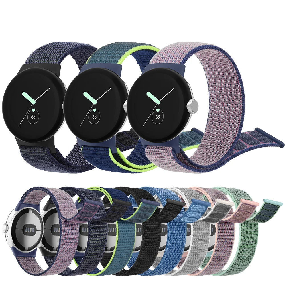 Nylon Band For Google Pixel Watch Strap Watchband Breathable Wristband ...