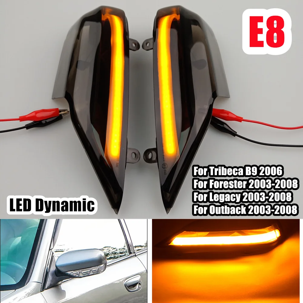 Car-LED-Dynamic-Turn-Signal-Lights-For-Subaru-Forester-Side-Mirror ...