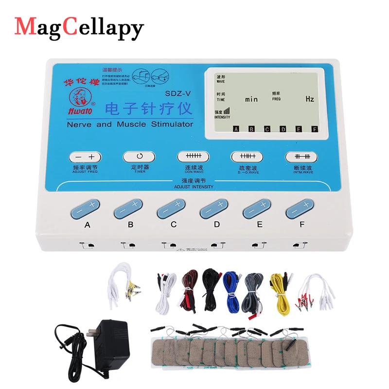 Electroacupuncture Stimulator Acupoint Stimulation Physiotherapy Body ...