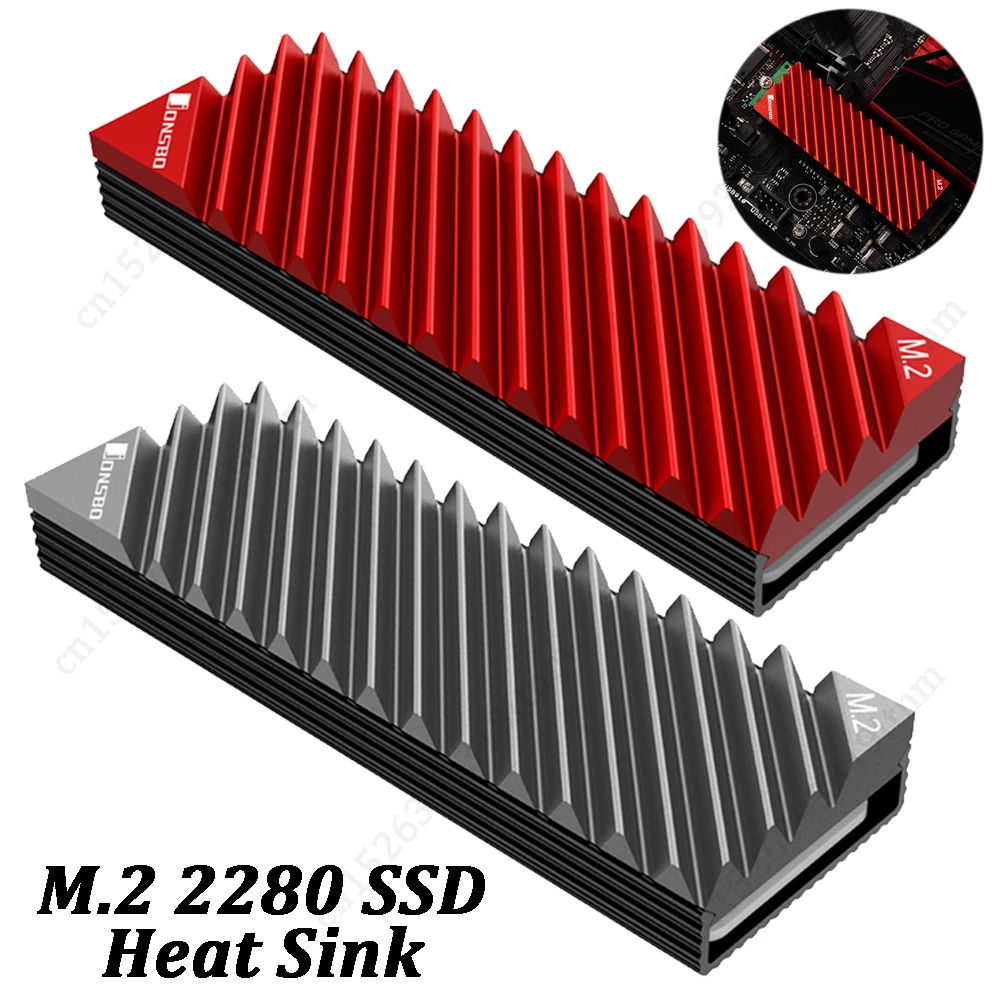 M-2-SSD-Heat-Sink-M2-2280-Solid-State-Hard-Disk-Aluminum-Alloy-Heatsink ...