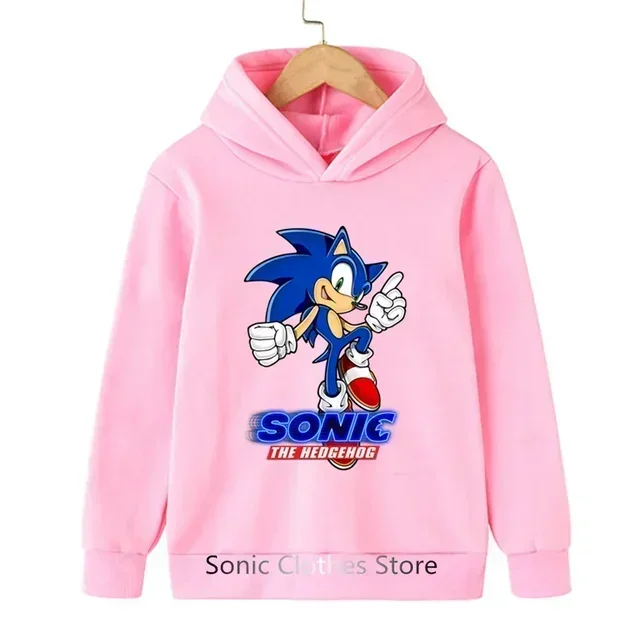 Sudadera con capucha de Sonic para niños y niñas, suéter con capucha de ...