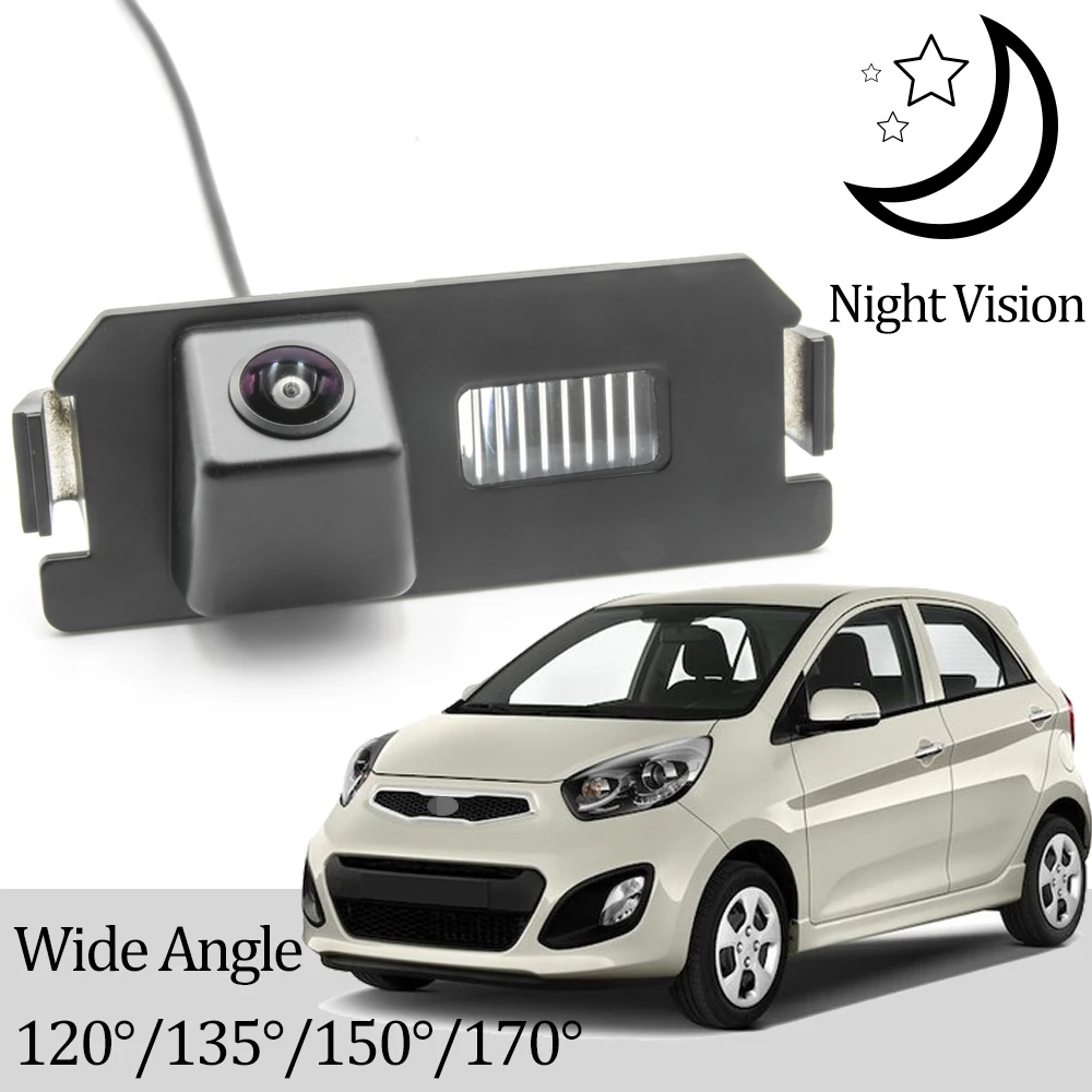 CCD-HD-AHD-Fisheye-Rear-View-Camera-For-Kia-Picanto-Morning-TA-JA-2011 ...