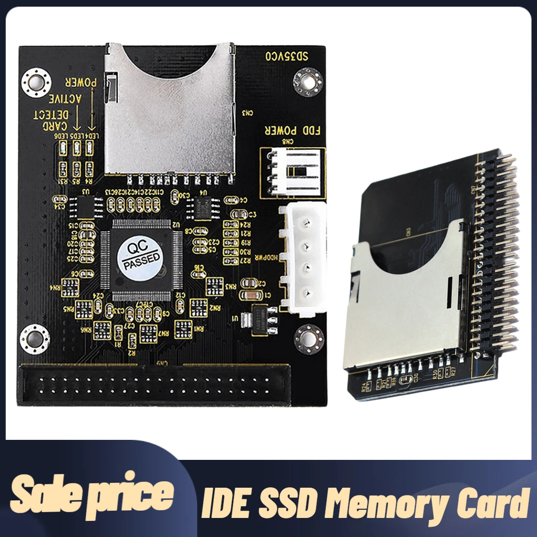SSD-Memory-Card-44Pins-SD-To-2-5-Inch-IDE-44Pins-SSD-Converter-Card-SD ...