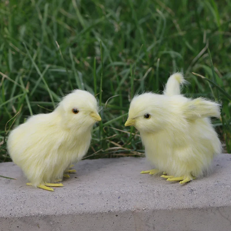 Polluelo-de-beb-peludo-realista-pollo-de-peluche-con-sonido-piel-de ...