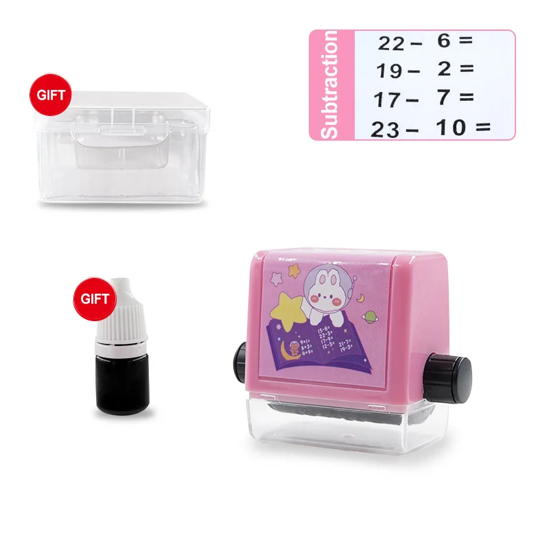 Practice Number Rolling Stamp Addition And Subtraction Primary School ...