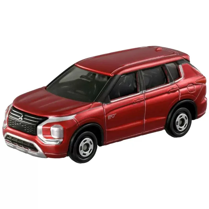 Takara Tomy Tomica 10 MITSUBISHI OUTLANDER PHEV Red Diecast Model Car ...