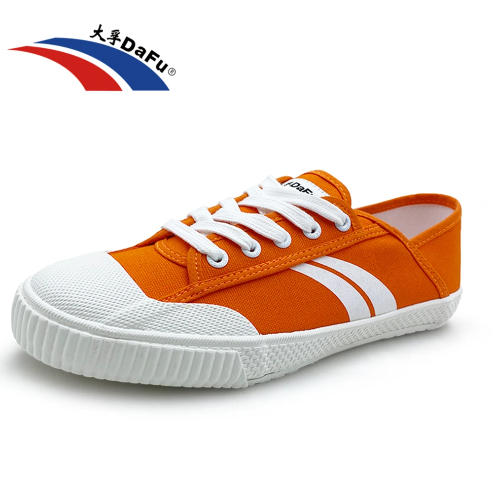 Dafu Original Shaolin Kungfu Shoes Orange New Improved Men Women ...
