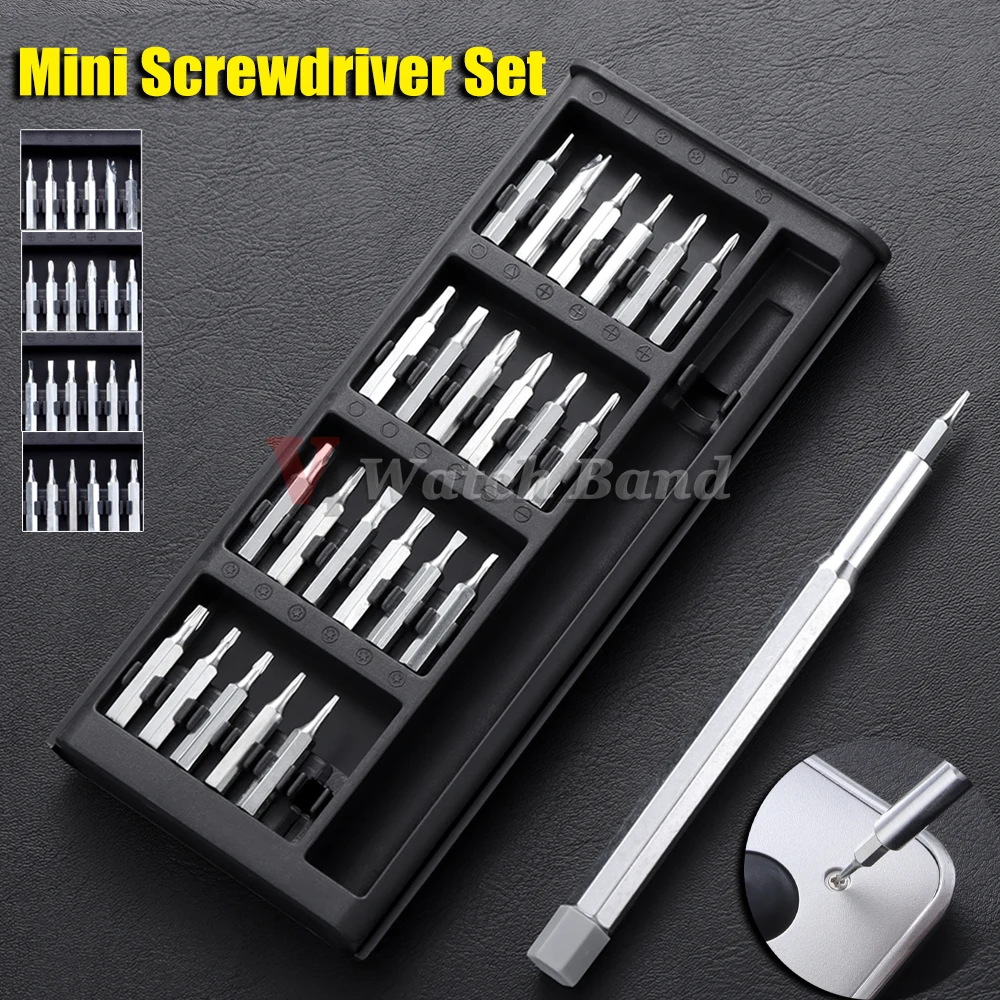 Mini Precision Screwdriver Set 24 in 1 Electronic Torx Screwdriver ...
