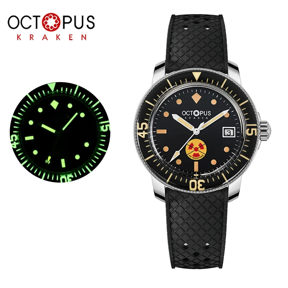 Octopus Kraken 40mm Men Mechanical Watch PT5000 Automaitic Movement ...