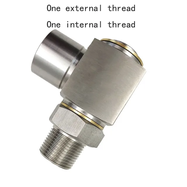 1PCS Hydraulic Rotary Joint Universal Joint 360 Degree High Pressure ...