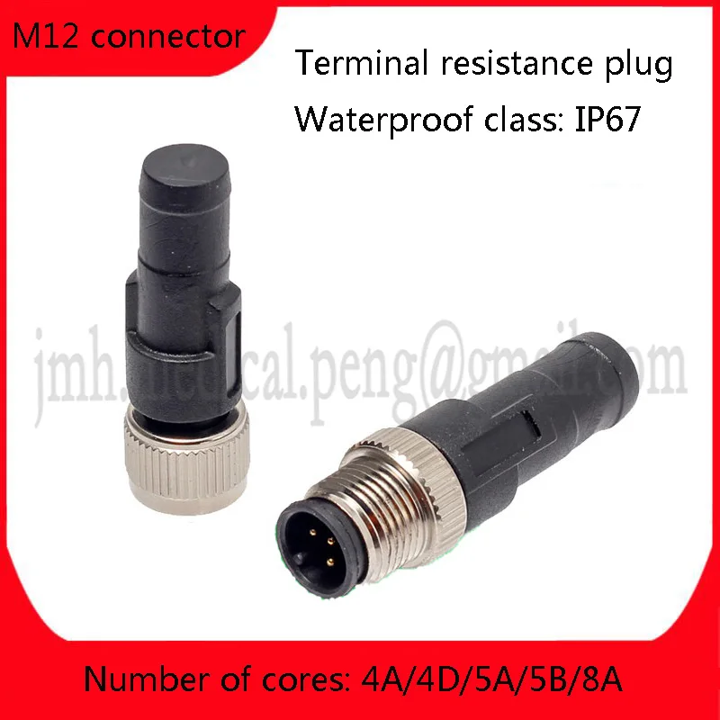 M12-Ohm-Terminal-Resistor-4-5-8-Core-CANopen-Plug-CClink-Protocolo-120 ...