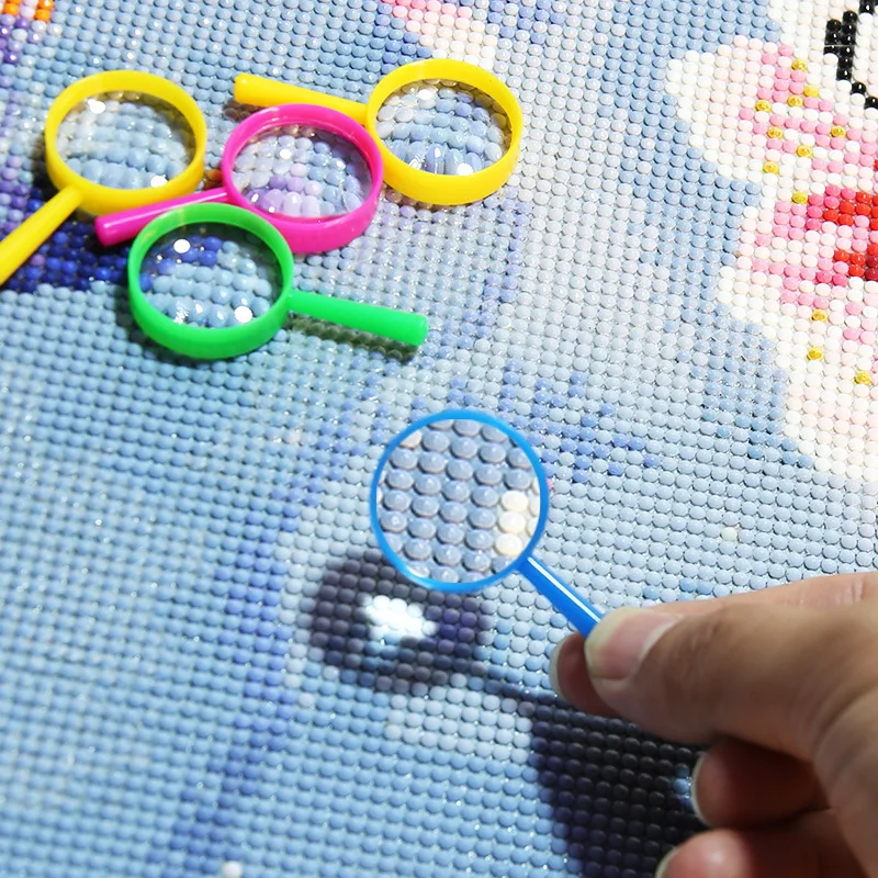 5pcs-set-Daimond-Painting-Mini-Magnify-Glass-Diamond-Painting-Tool ...
