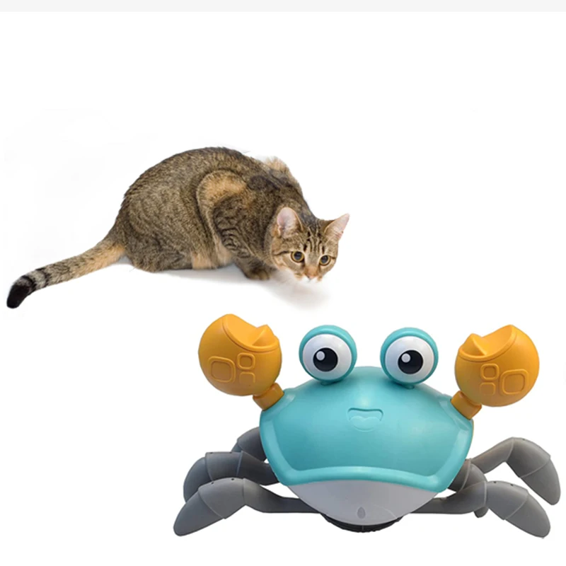 Lntelligent cat toy automatic crab electric cat toy interactive cat ...