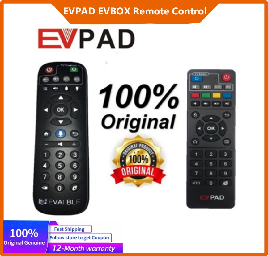 EVPAD-EPLAY-EVBOX-Voice-Remote-Control-for-EVPAD-3S-3-3Max-3plus-2S-Pro ...