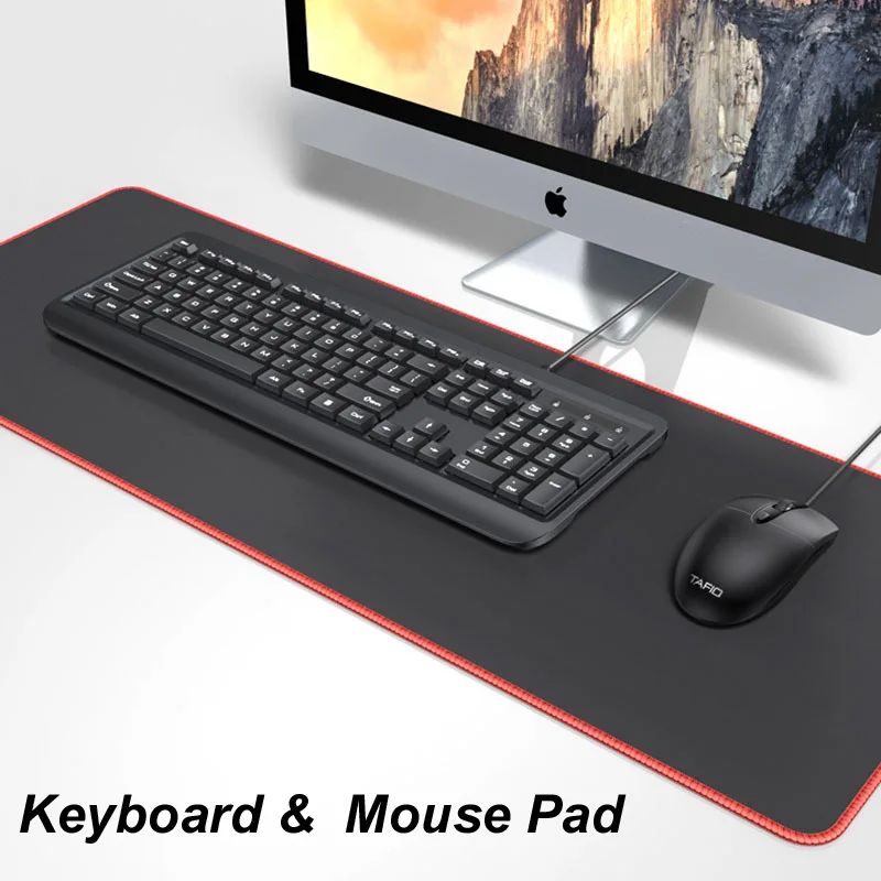 Keyboard-Mouse-Pad-Gaming-PC-Computer-Mousepad-Large-Gamer-Desk-Mat ...