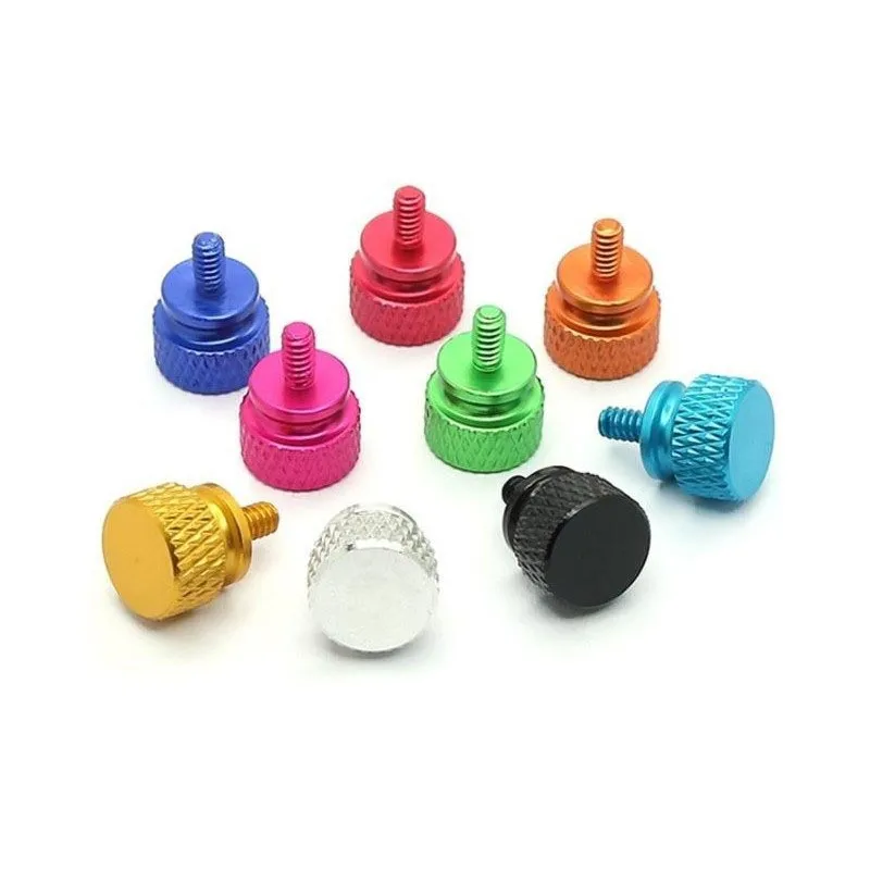 10pcs Computer Chassis DIY Hand Screws 6-32*6.5mm Computer Cabinet ...