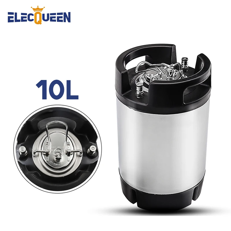 Brewery-Soda-Keg-10l-kegerator-Keg-Corny-Cornelius-Style-Draft-Beer-Kettle-Container-with-Ball ...