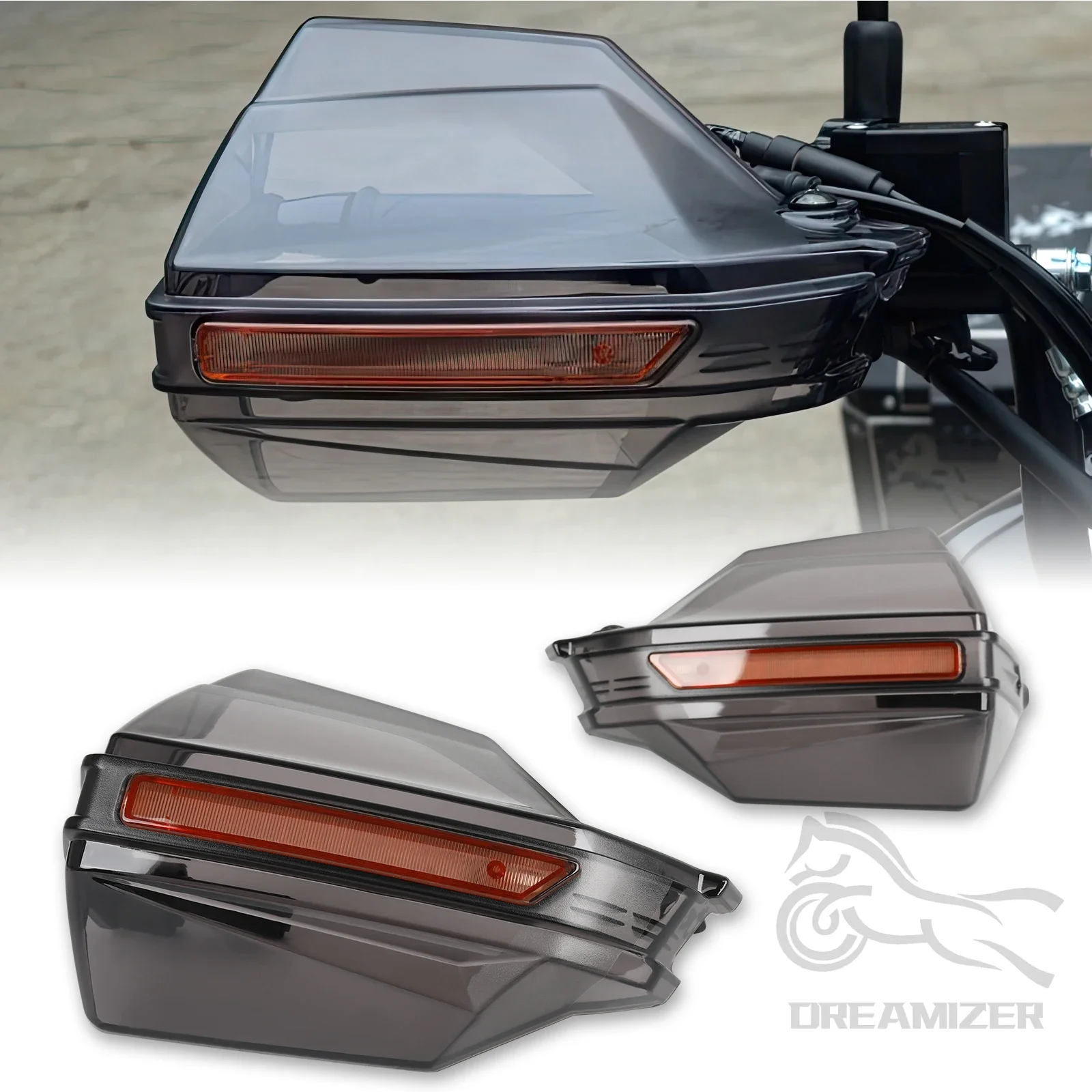 Motorcycle-Accessories-Handguard-Shield-Hand-Guard-Protector-Windshield ...