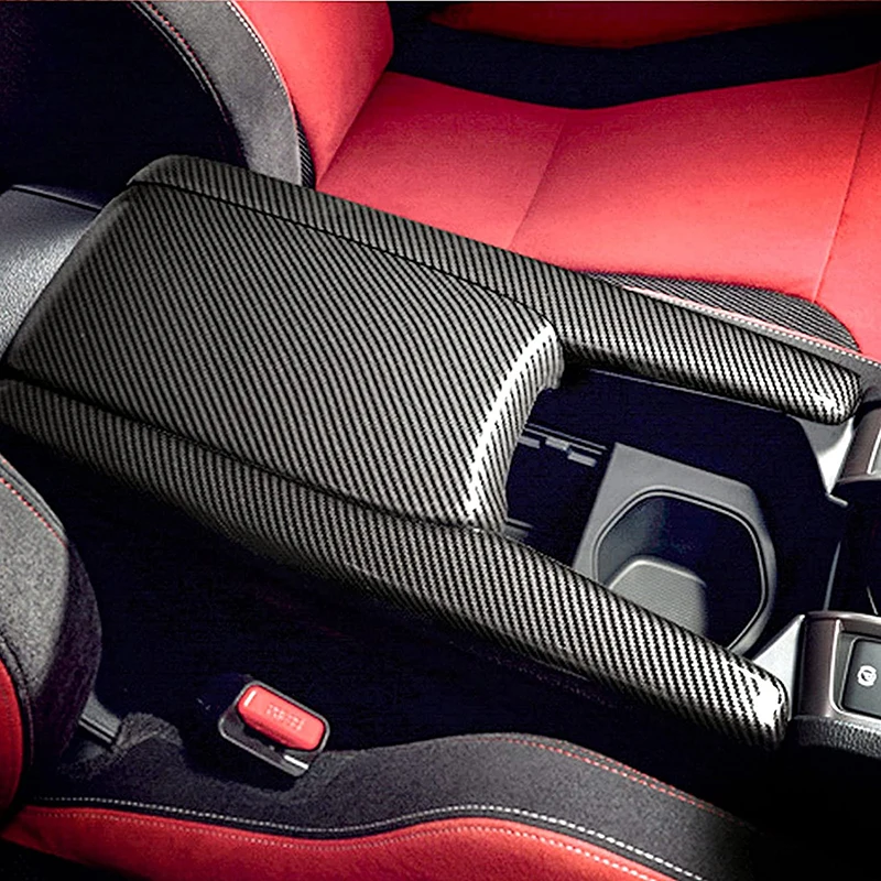 Car-Center-Console-Armrest-Storage-Box-Cover-Trim-for-Honda-Civic-10th ...
