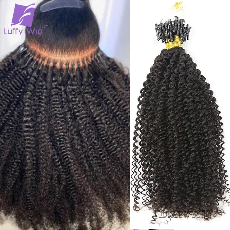 4B-4C-Afro-Kinky-Curly-Micro-Links-Extensions-Human-Hair-Brazilian ...