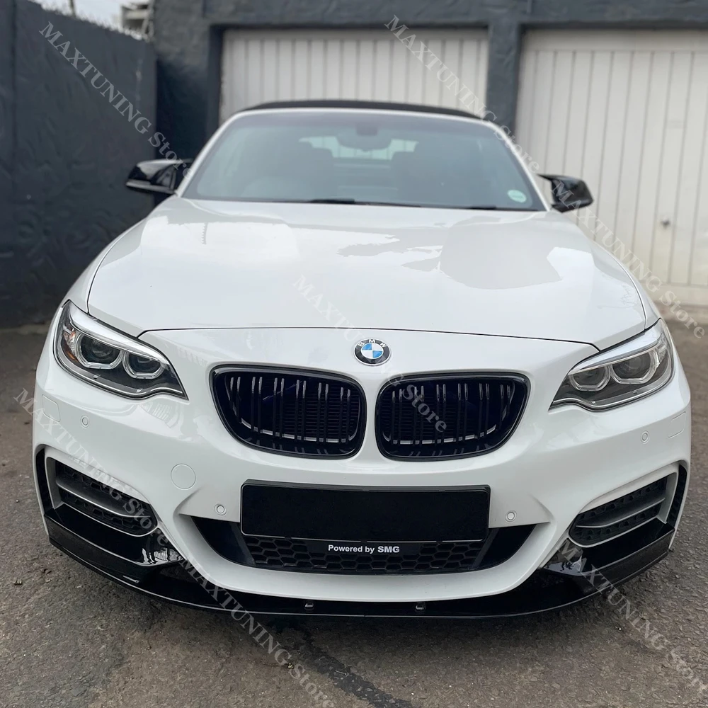 MP Style Front Bumper Lip Splitter Diffuser For BMW 2 Series F22 F23 ...