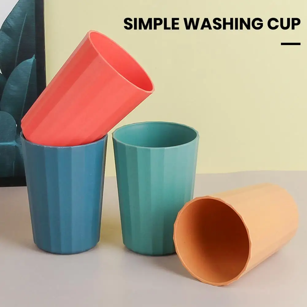 Wheat-Straw-Drinking-Cup-Reusable-Drinking-Cup-Non-Fragile-Plastic-Stackable-Drinking-Cup ...
