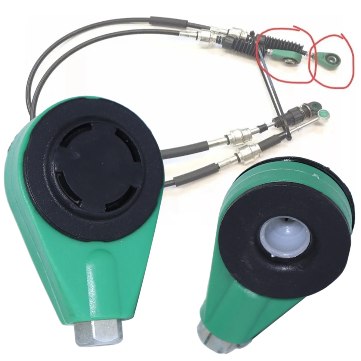 2X Gear Selector Linkage Cable Pivot Bushing Set Pair For Fiat 500 ...