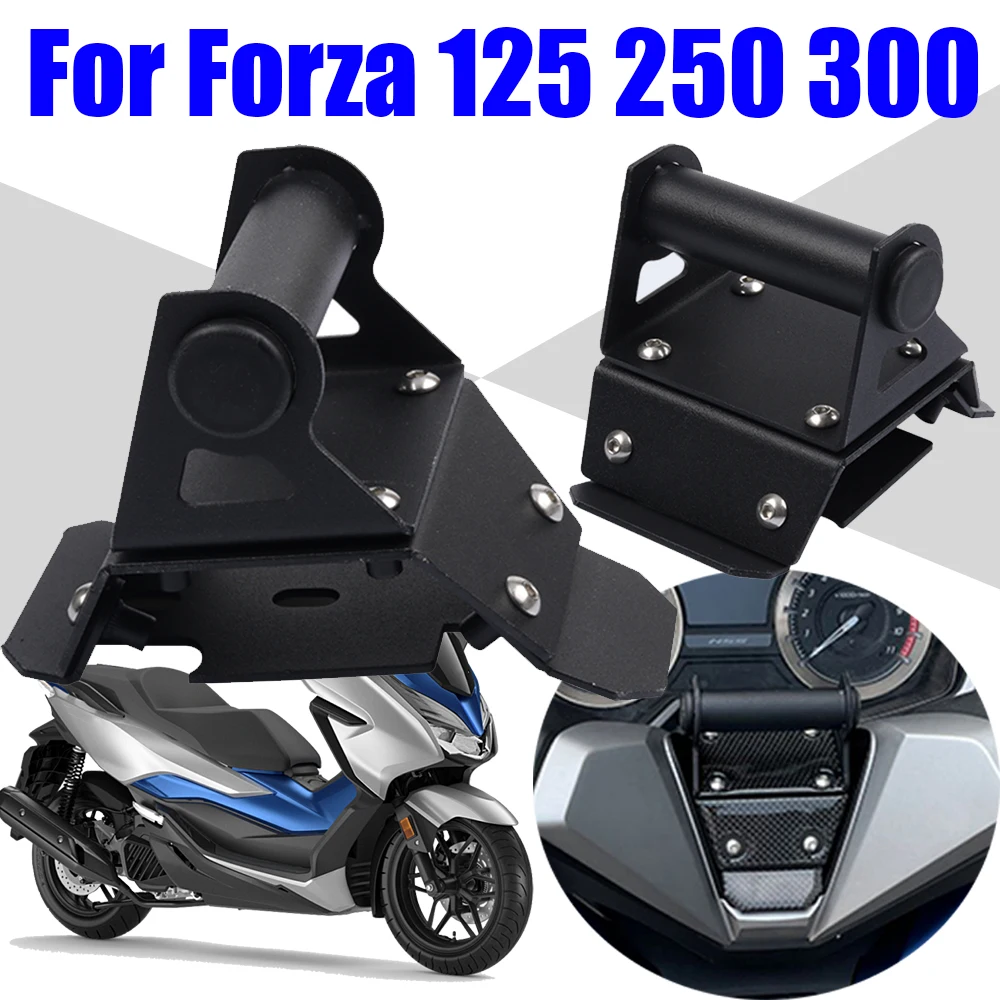 Motorcycle Smart Phone Holder Stand GPS Navigation Plate Bracket For Honda Forza 300 125 250 NSS ...