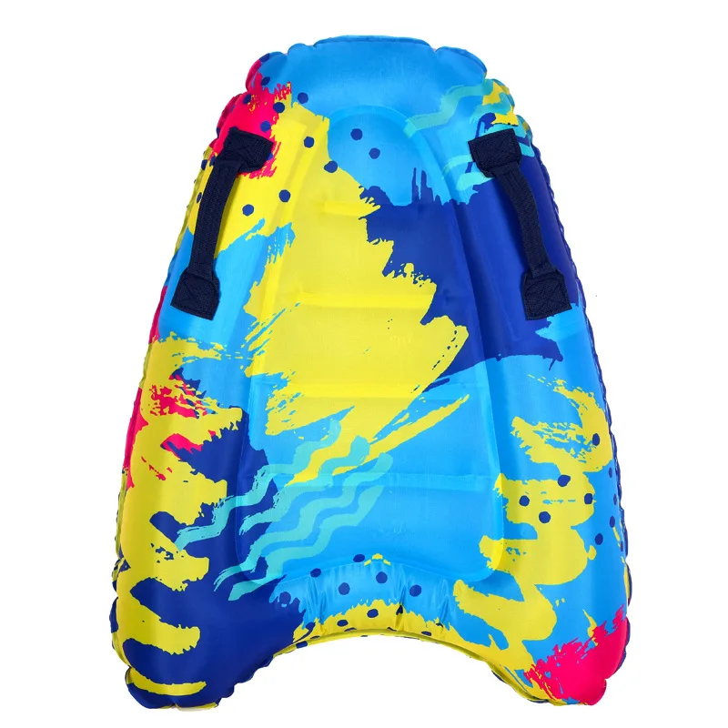 Inflatable-Bodyboard-Surfboard-Ocean-Printed-Buoy-Kickboard-Adult-Child ...