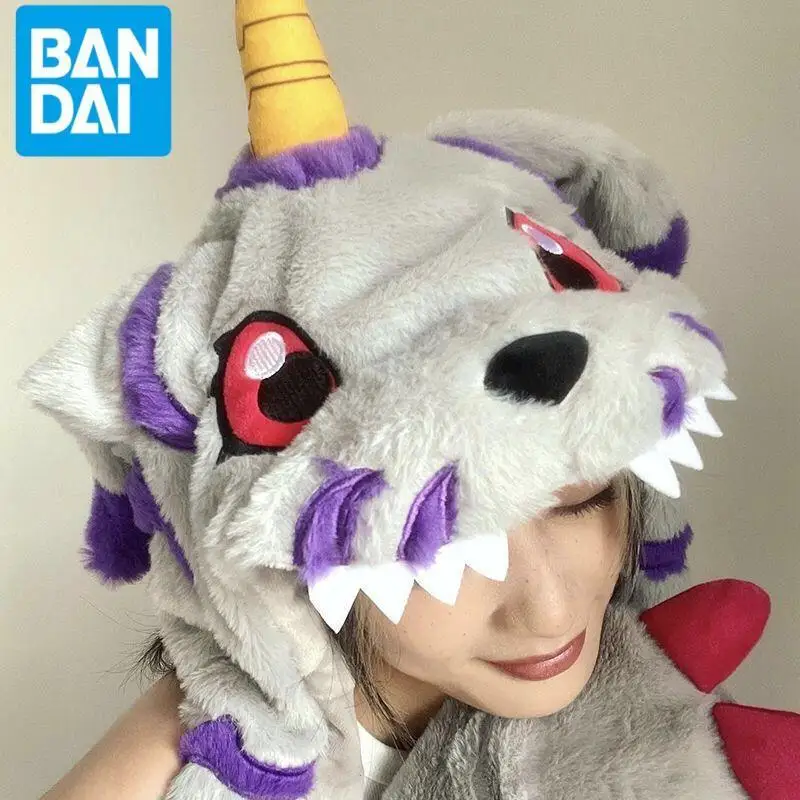 Digimon-Adventure-Sombrero-de-peluche-Kawaii-Gabumon-para-ni-a-gorro-de ...