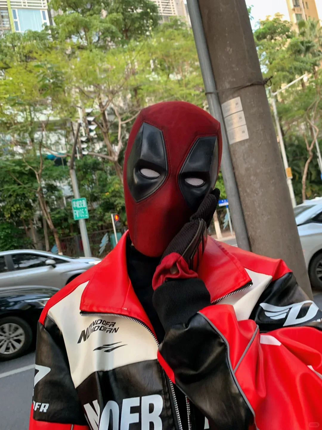 High Quality Superhero Deadpool 3 Cosplay Mask With 3d Face Shell ...
