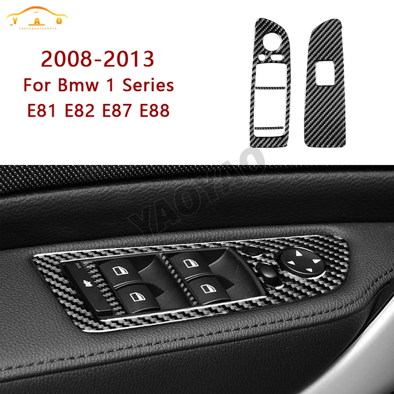 Carbon Fiber For BMW 1 Series E81 E82 E87 E88 2008-2013 Car Door ...