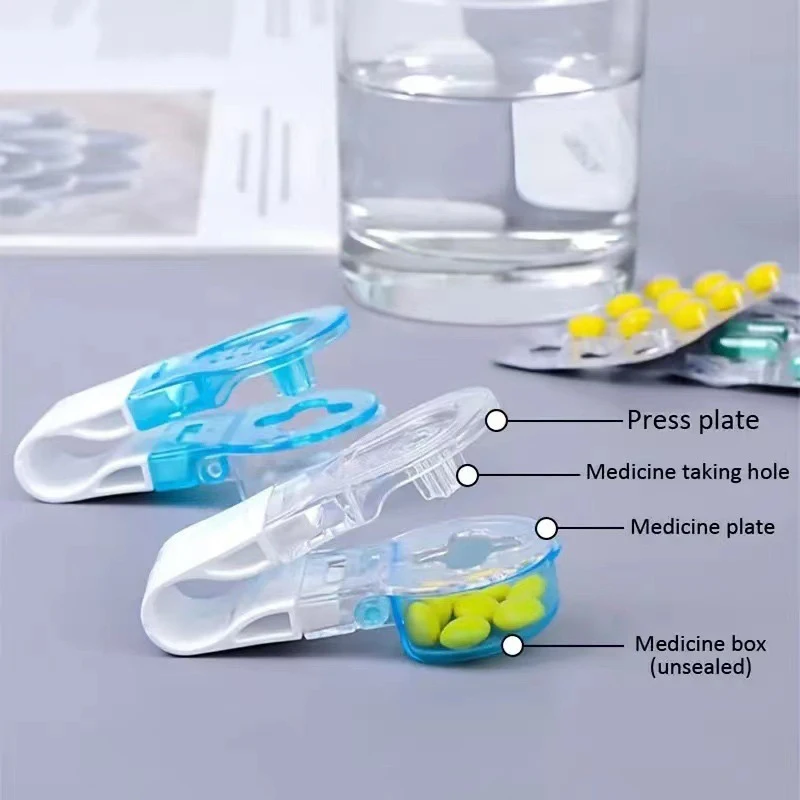 1pcs Portable Pill Taker Anti Pollution Artifact Medication Dispenser ...