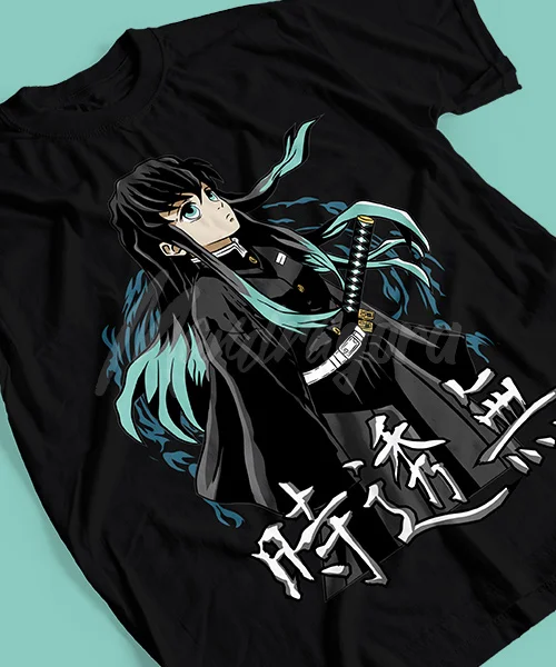 T-shirt for Anime Demon Slayer Muichiro Tokito - AliExpress 200000343