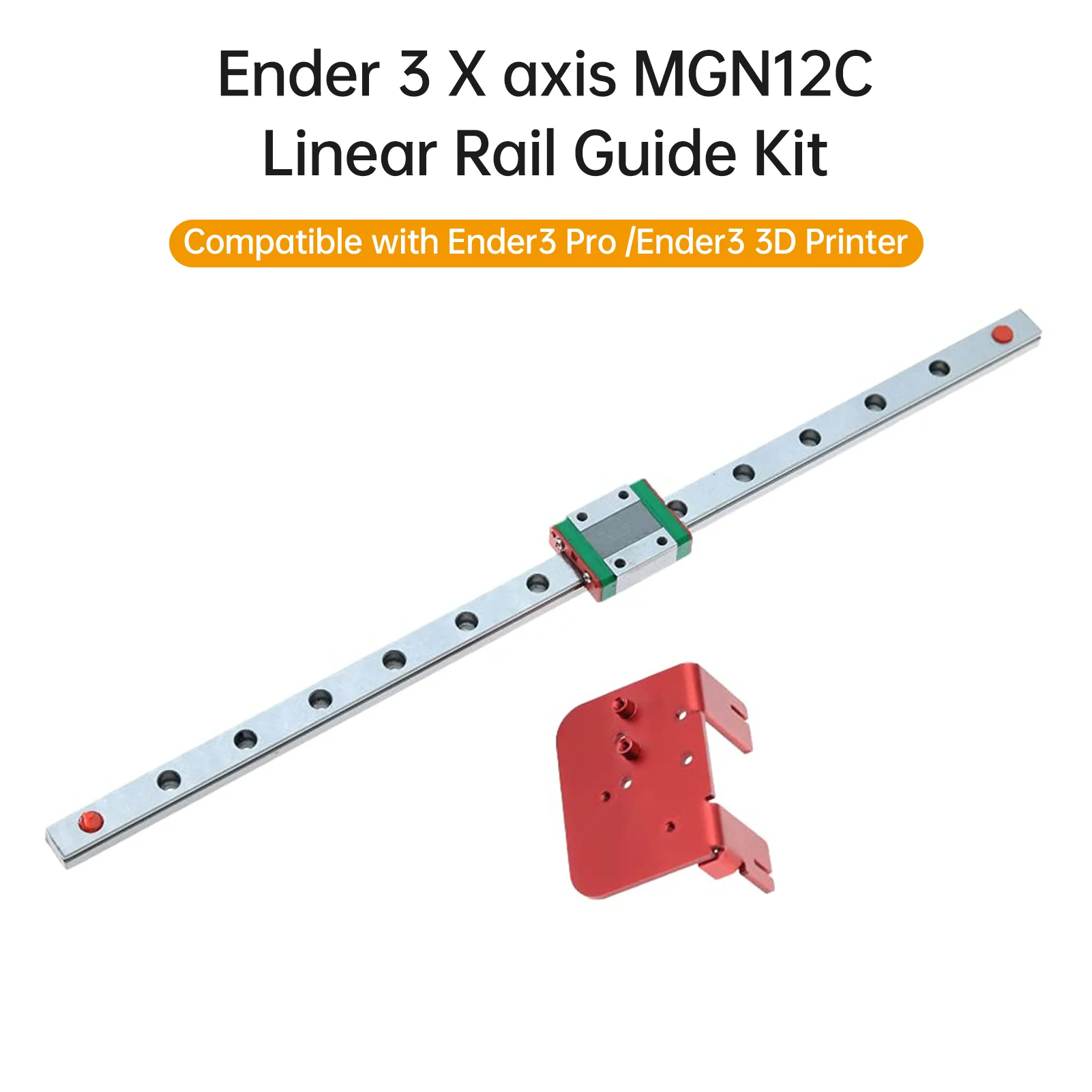 Ender3-X-Axis-Linear-Guide-Upgrade-Kit-MGN12C-310-375mm-Length-with ...